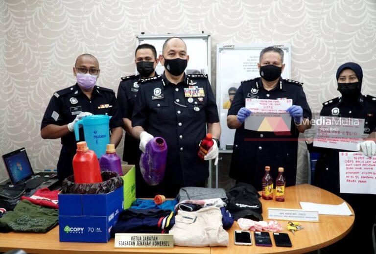 Dua kumpulan ugut simbah cat diberkas - Utusan Malaysia