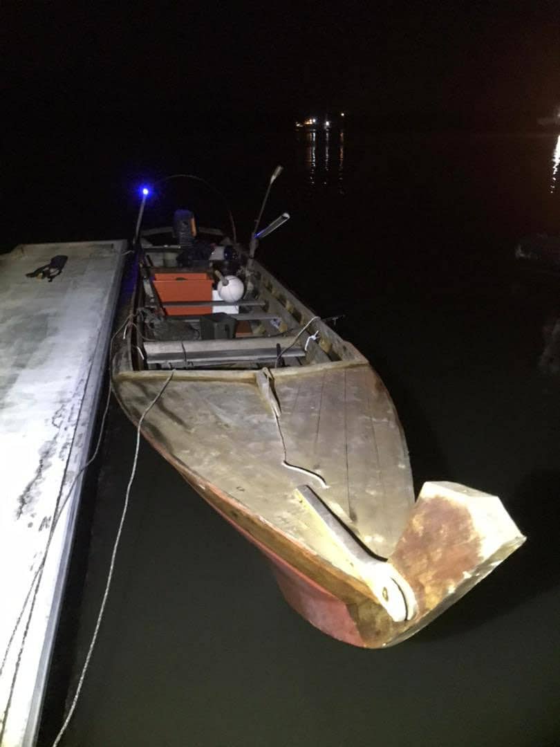 Syabu bernilai RM55,000 disembunyi dalam bot kayu - Utusan Malaysia