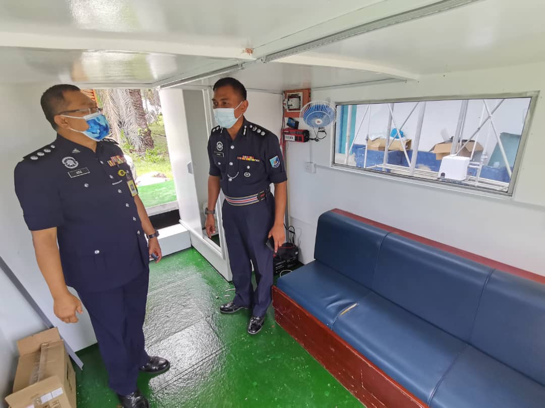 Rumah bot bantu Polis Marin tingkat kawalan PKPD - Utusan Malaysia