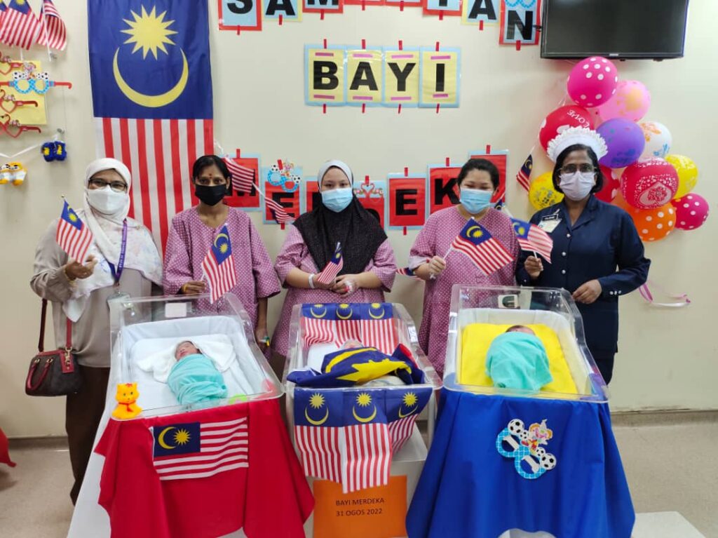 15 bayi ‘merdeka’ termasuk kembar lahir di HTJ - Utusan Malaysia