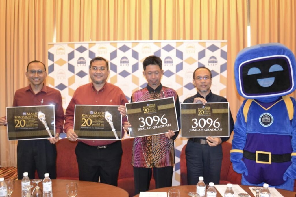 3,096 graduan USIM diraikan pada Majlis Konvokesyen ke-20 pada