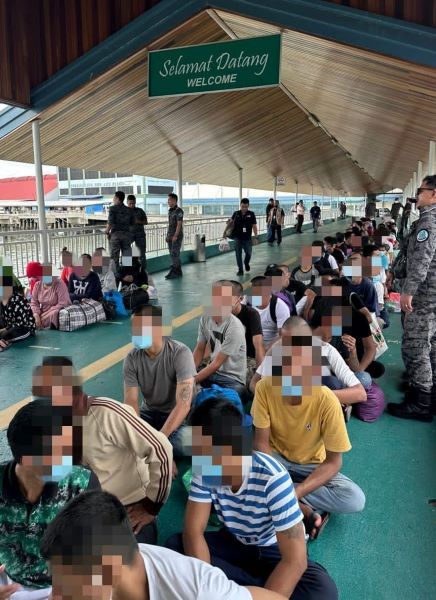 92 PATI Indonesia diusir keluar dari Sabah