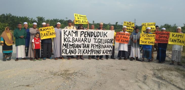 Penduduk bantah bina kilang makanan haiwan