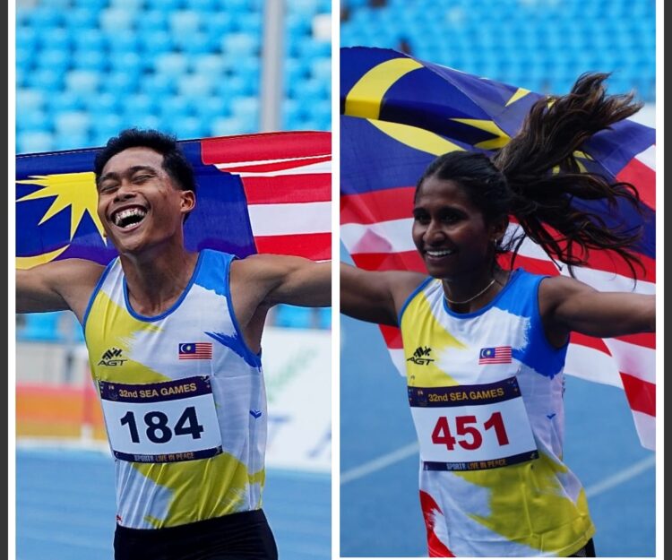 Shereen, Umar raih emas berganda 400m Sukan SEA