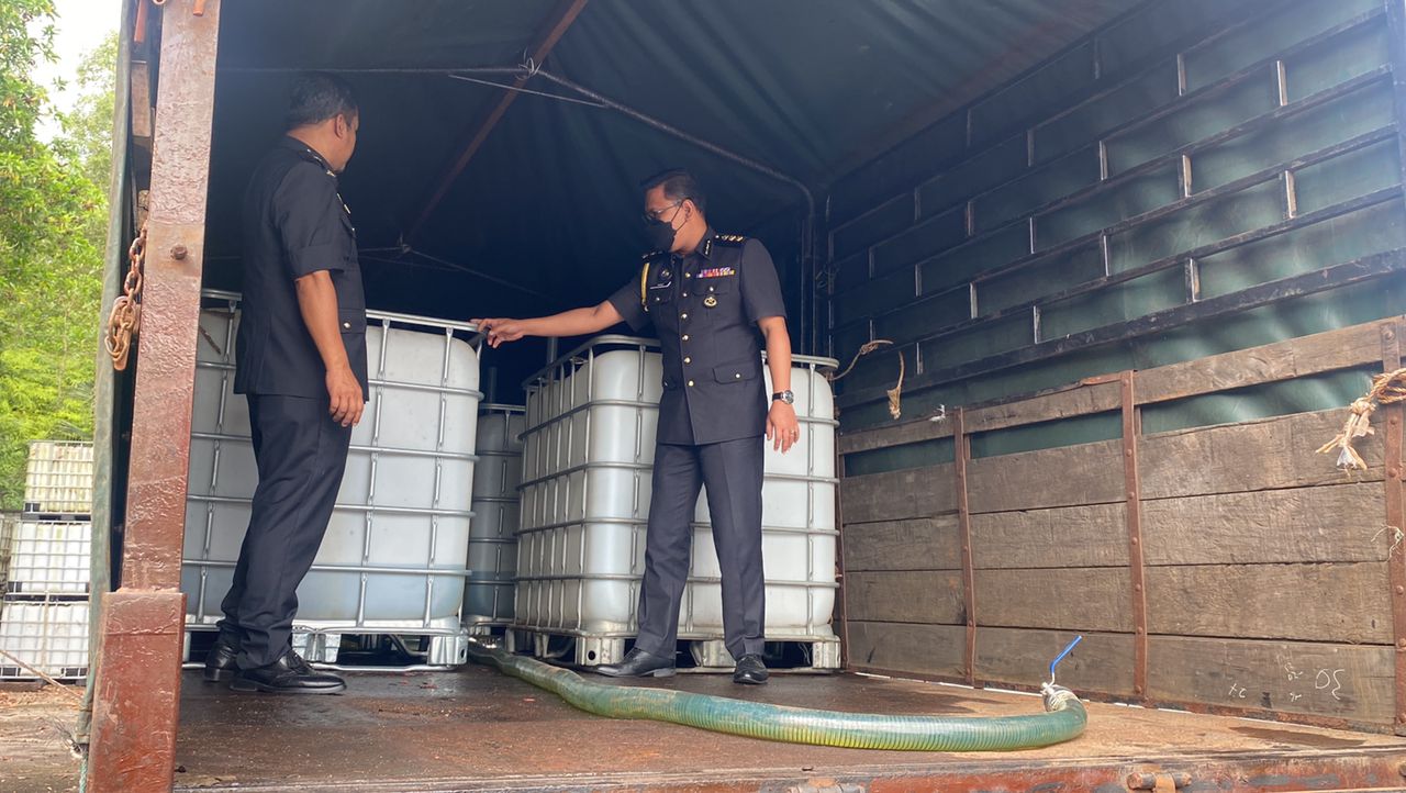 Cubaan seludup diesel tumpas