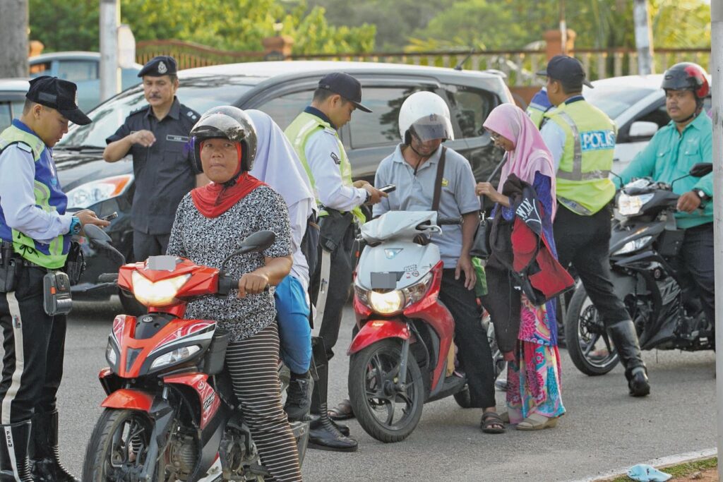 Langgar peraturan trafik sebab polis kurang ronda - Utusan Malaysia