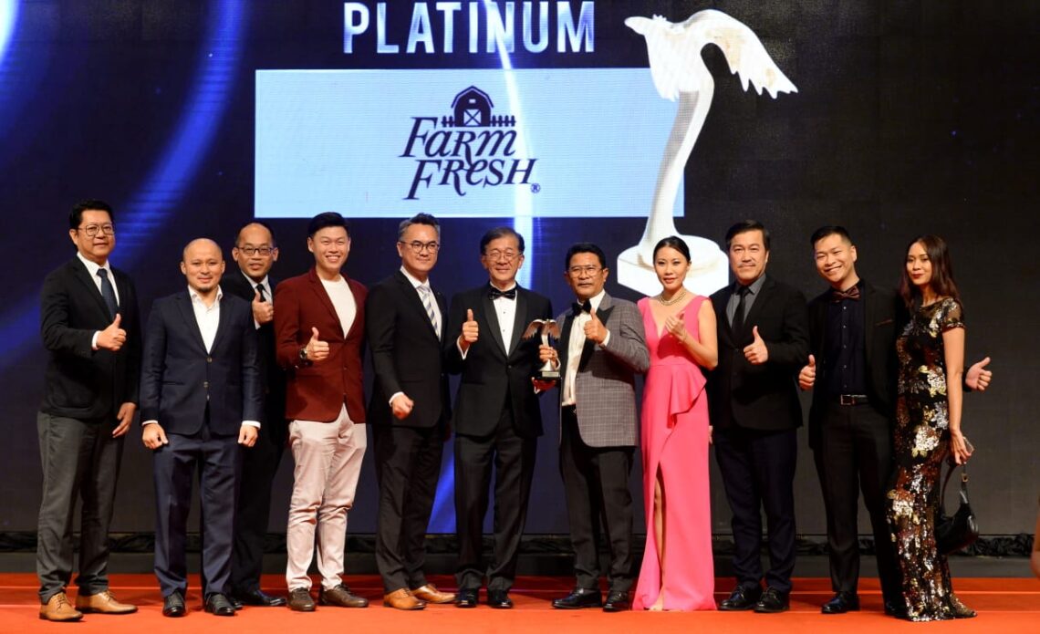 Farm Fresh sekali lagi menang anugerah platinum pilihan rakyat