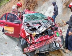 Pemandu nyaris maut kereta jatuh gaung di Genting Highlands