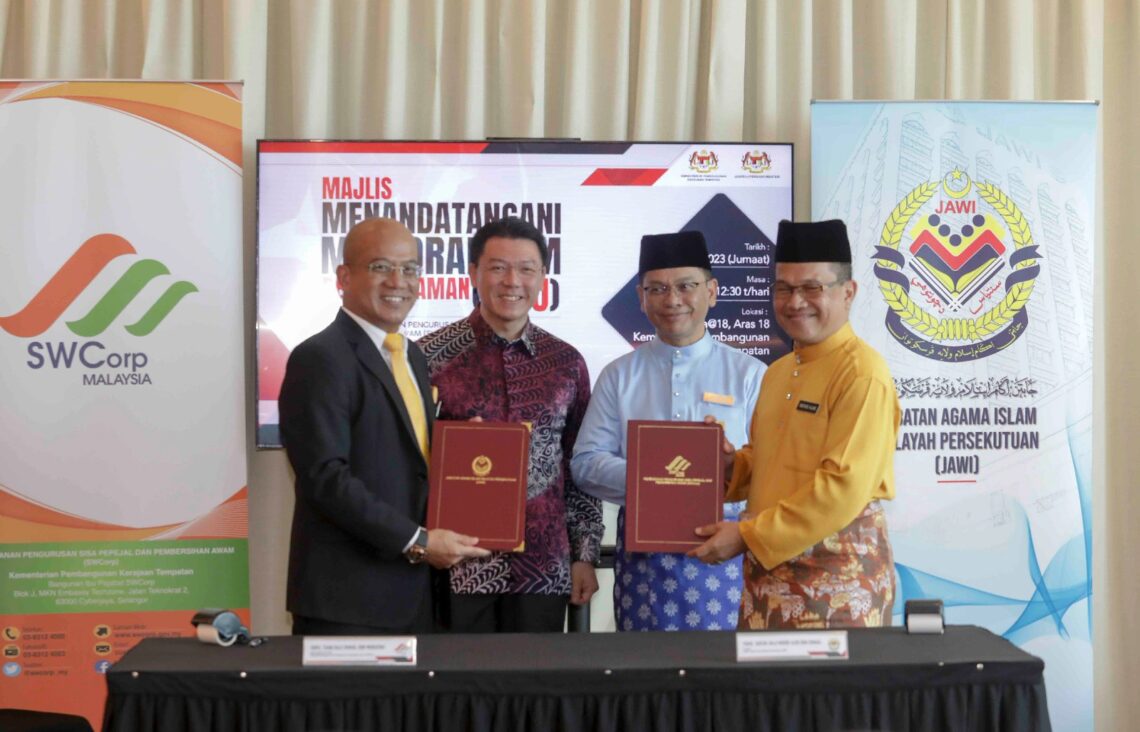 SWCorp - JAWI meterai MoU bersih 845 masjid, surau