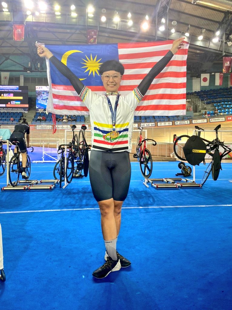 Rintangan tidak halang Chi Hui juara kejohanan kebangsaan