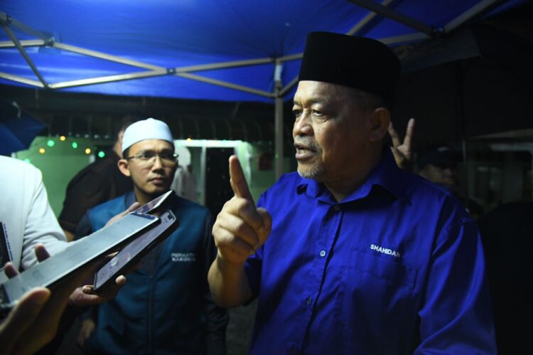 Shahidan turun kubu MB di Bintong esok