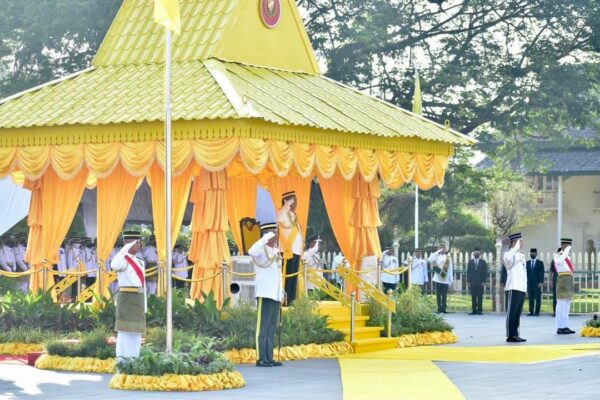 21 das tembakan meriam sempena hari keputeraan Sultan Kedah
